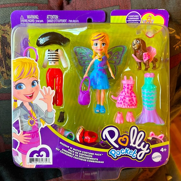 polly pocket | Toys | Polly Pocket Masque N Match Costume Pack By ...